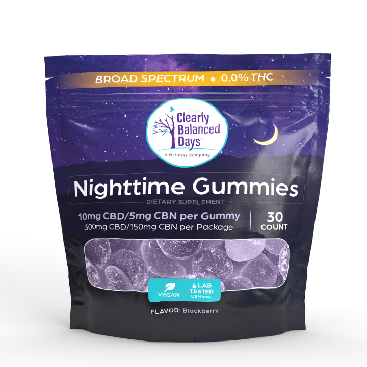 Nighttime Gummies | Clearly Balanced Days