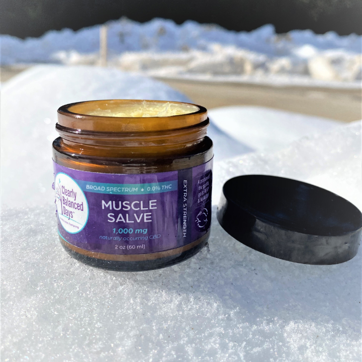 CBD Muscle Salve with Copaiba | Clearly Balanced Days